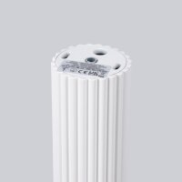 Aufbauspot Weiß Ø 6,5 cm H: 20 cm klein GU10 Aluminium Modern Leuchte